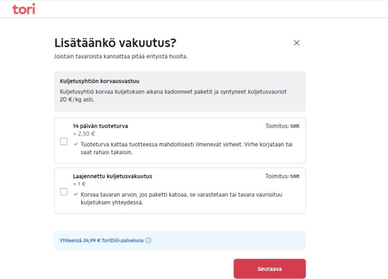 HSL, Nysse ja korttimaksu: hinnasto ei lukijassa